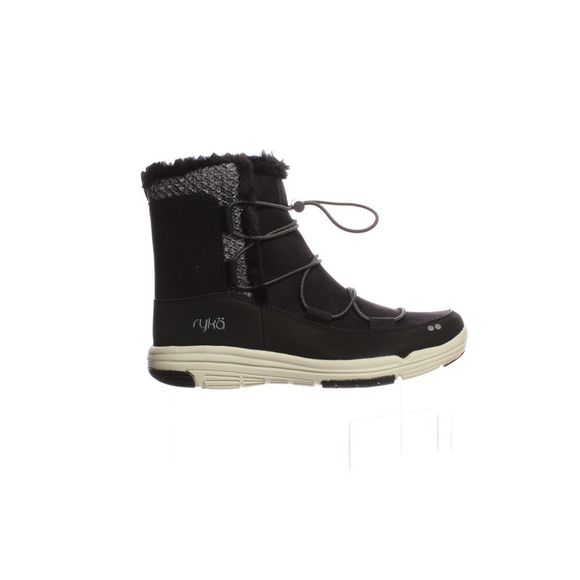 Ryka | Shoes | Ryka Womens Aubonne Black Ankle Boots Size 65 Wide Cd W ...